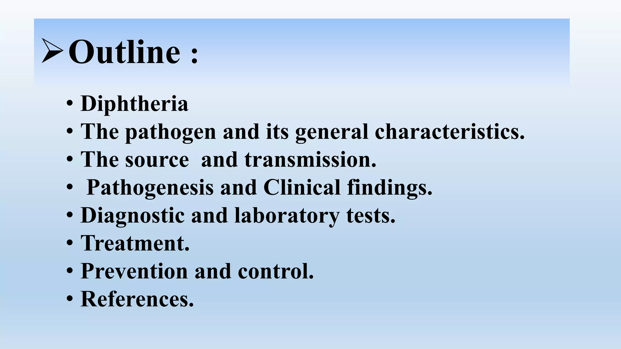 Diphtheria microbiology presentation . | PPTX