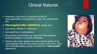 Diphtheria, pertussis and tetanus | PPTX