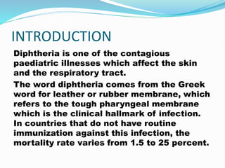 INFECTIOUS CONDITIONS DIPHTHERIA POWER POINT.pptx