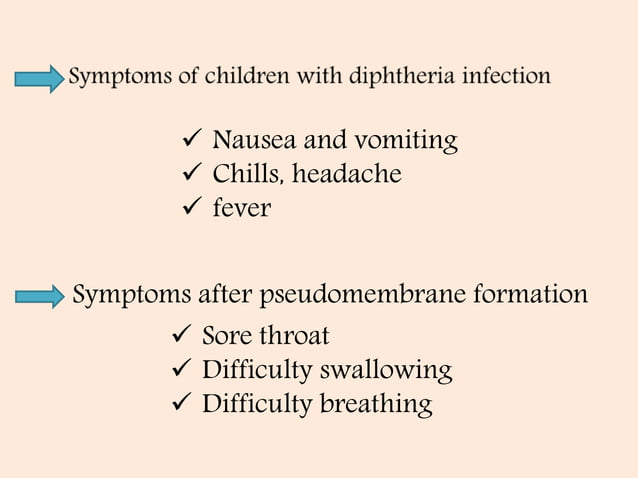 Diphtheria ppt | PPTX | Ear, Nose and Throat Conditions | Diseases and ...