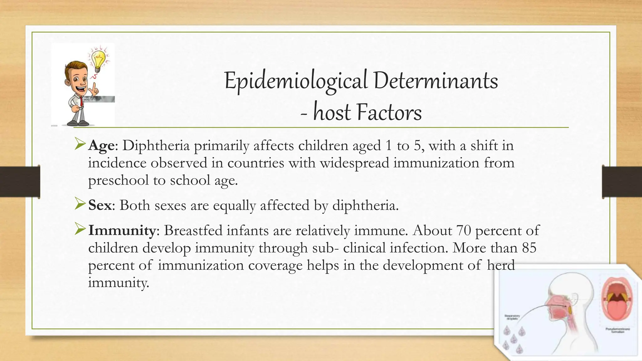 Diphtheria :- acute bacterial infection caused by Corynebacterium ...