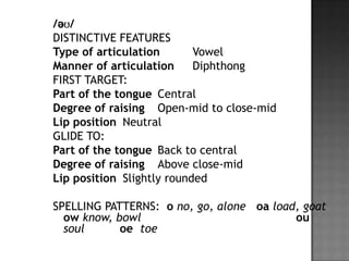 Diphthong | PPTX