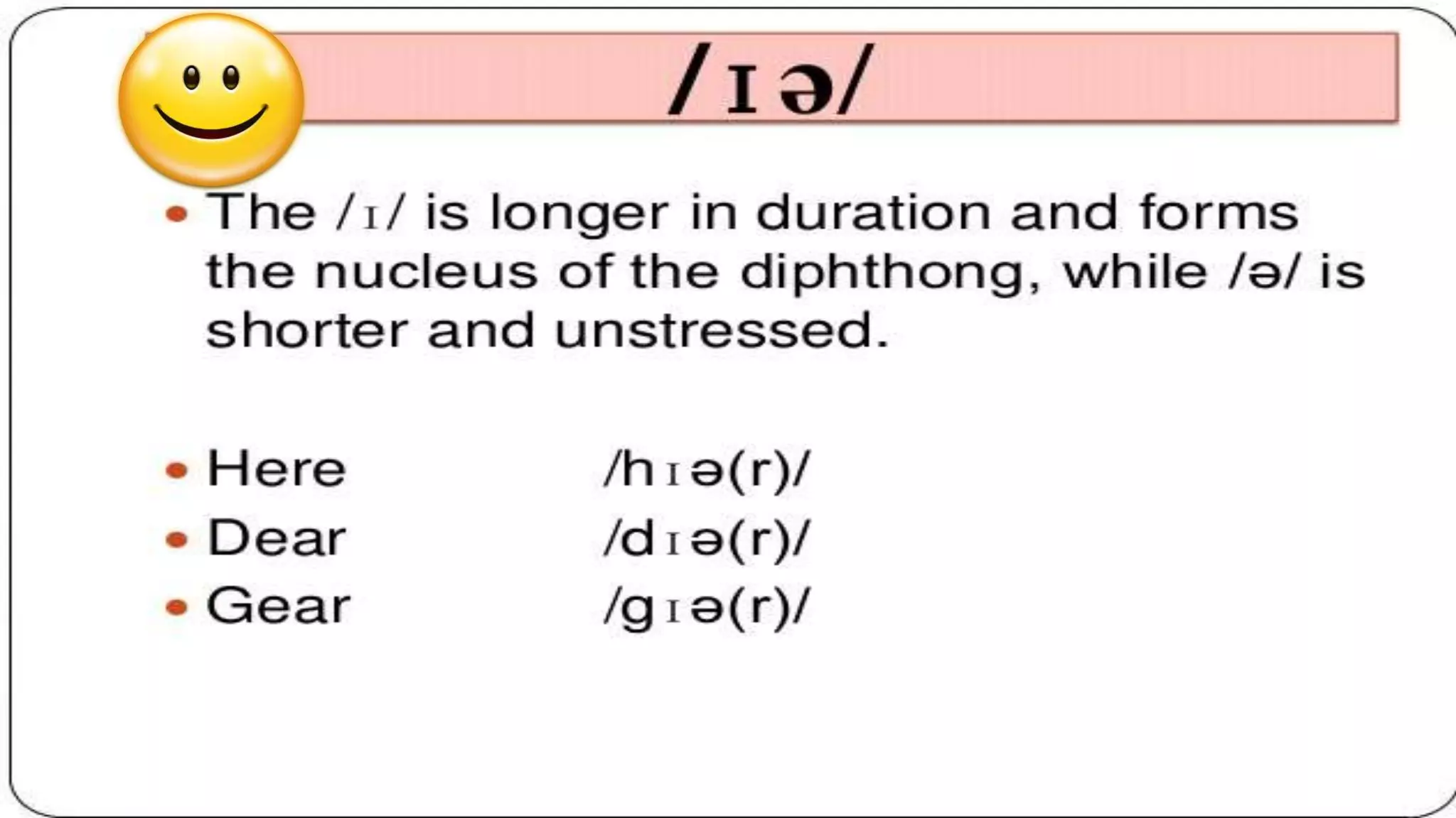 Diphthong /ɪə/ | PPTX