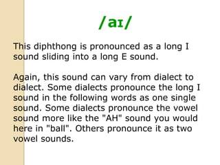 Diphthongs | PPTX