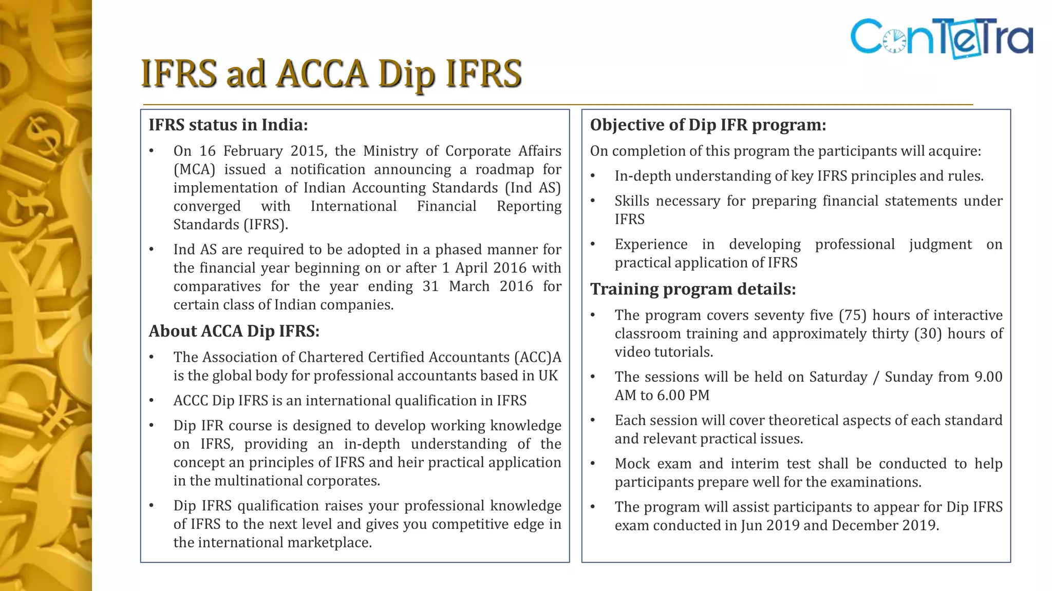 INTRODUCTION TO IFRS | PPT
