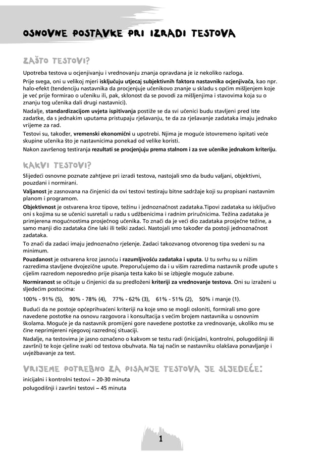 Dip in 4 testovi | PDF