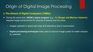 Introduction to Digital Image Processing | PPTX