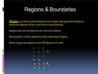 Basic Relationships between Pixels- Digital Image Processing | PPTX