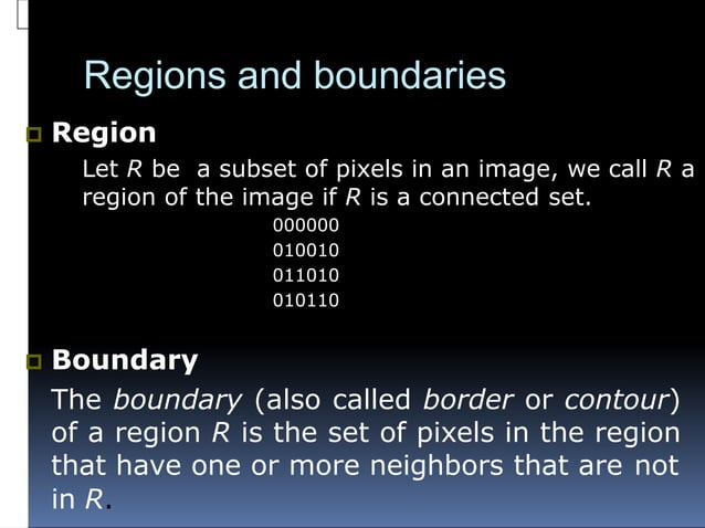 Basic Relationships between Pixels- Digital Image Processing | PPTX