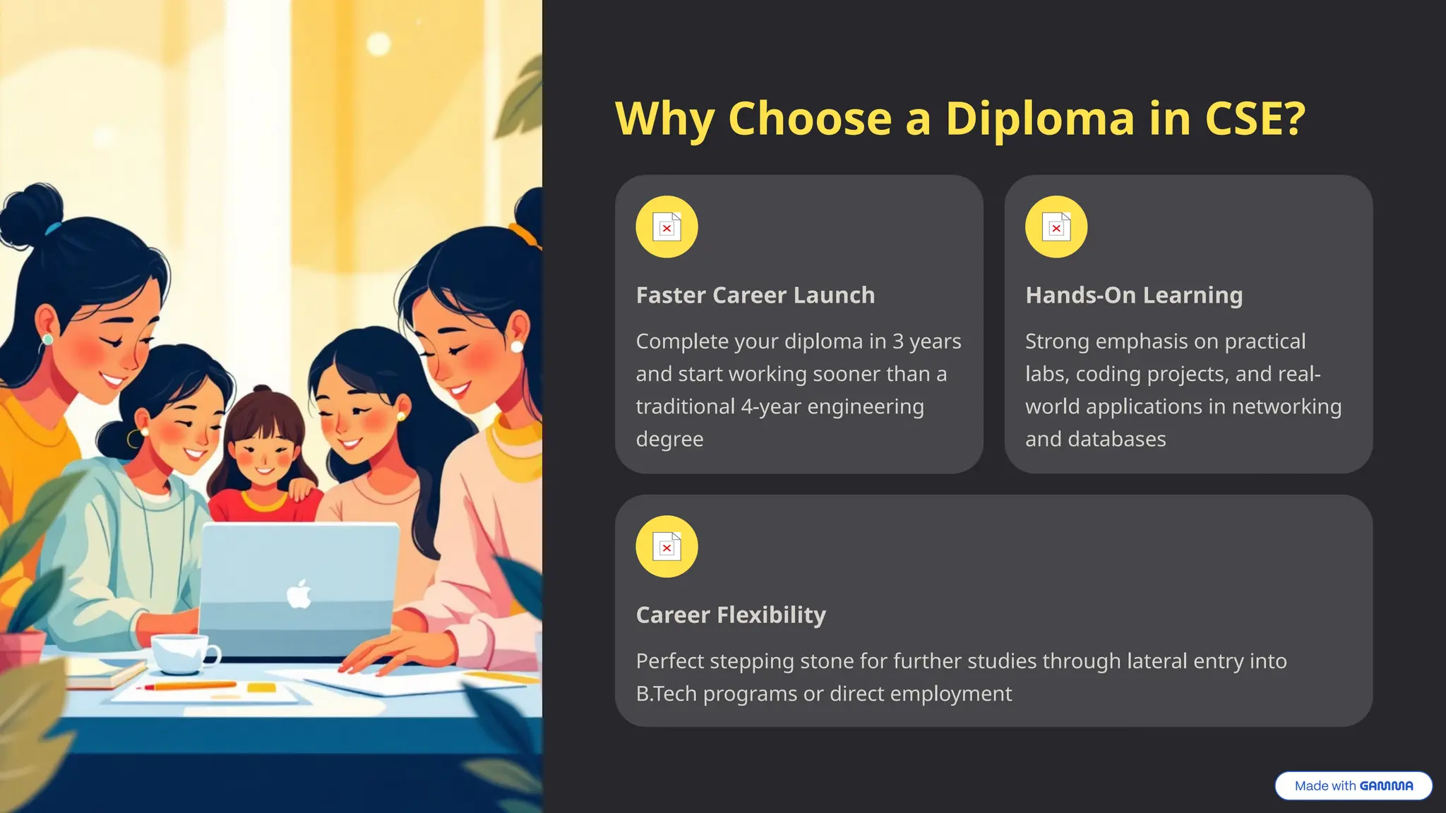 Diploma in CSE at Desh Bhagat University | PPTX