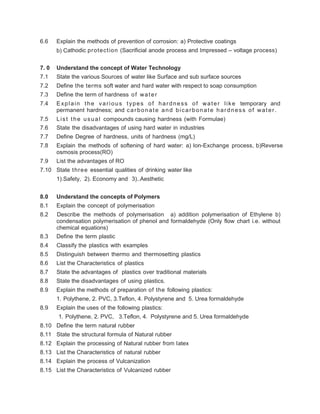 Diploma 104 engineering chemistry | DOC