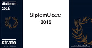 Strate Diploma book 2015 | PPT