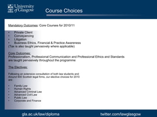 Diploma Briefing UoG 17th Feb | PPT | Legal Services Industry | Industries