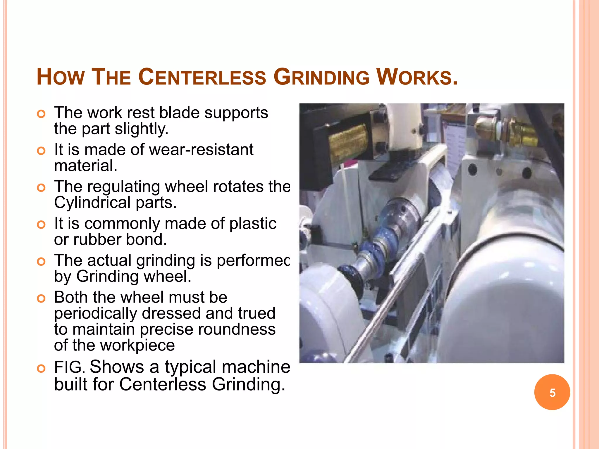 CENTRELESS GRINDING | PPTX