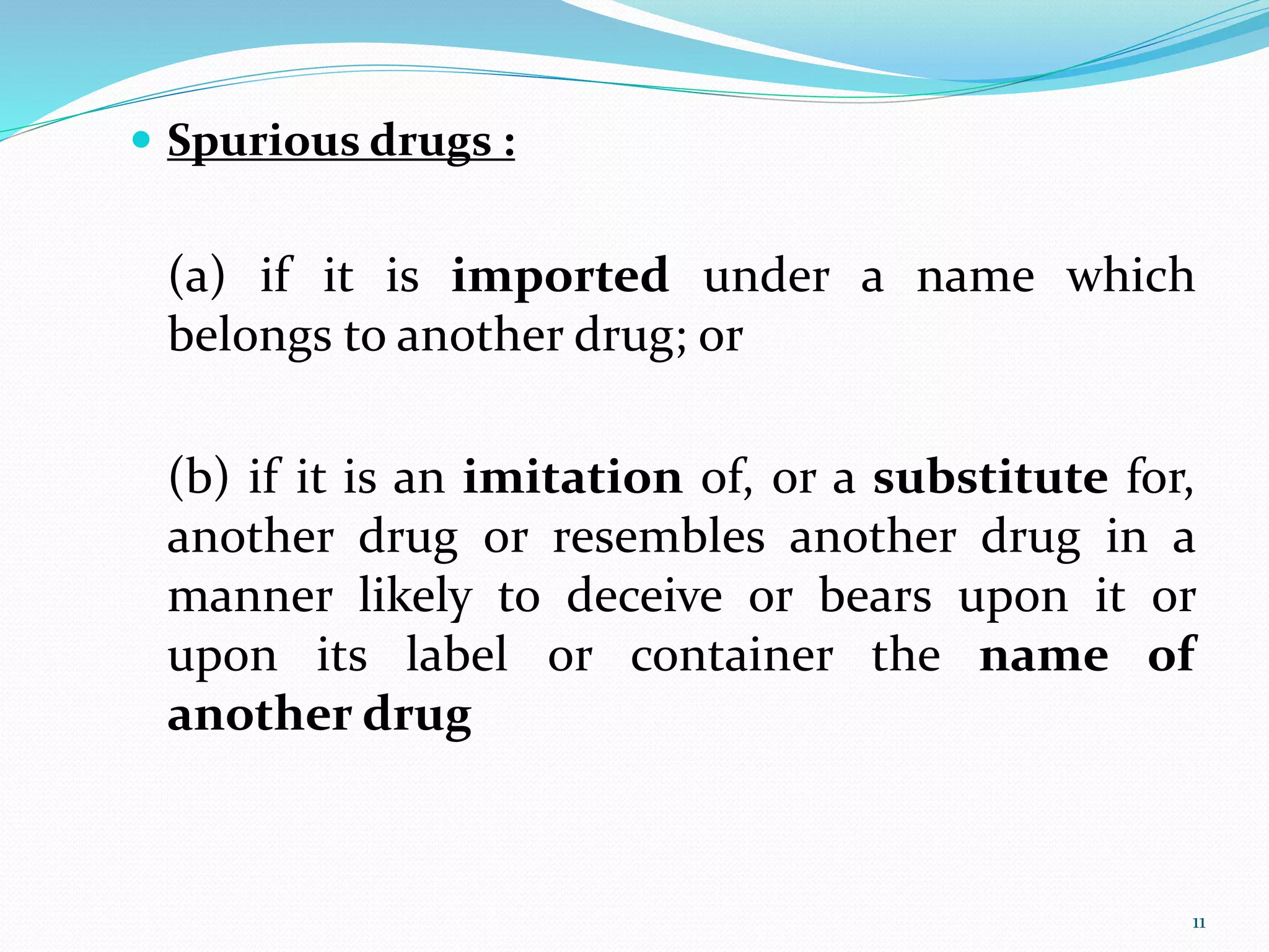 Drugs and cosmetics Act 1940,schedules &rules and regulations | PPTX