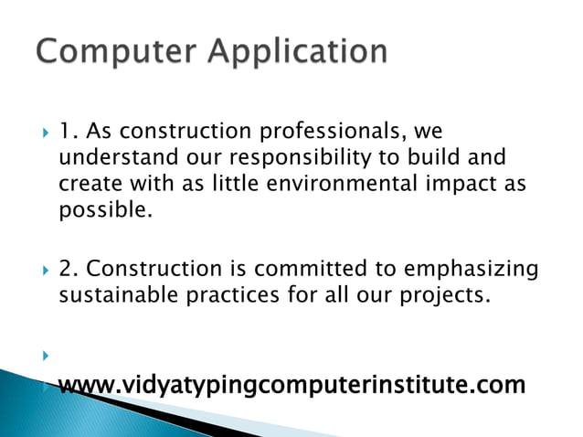 Diploma computer application | PPT