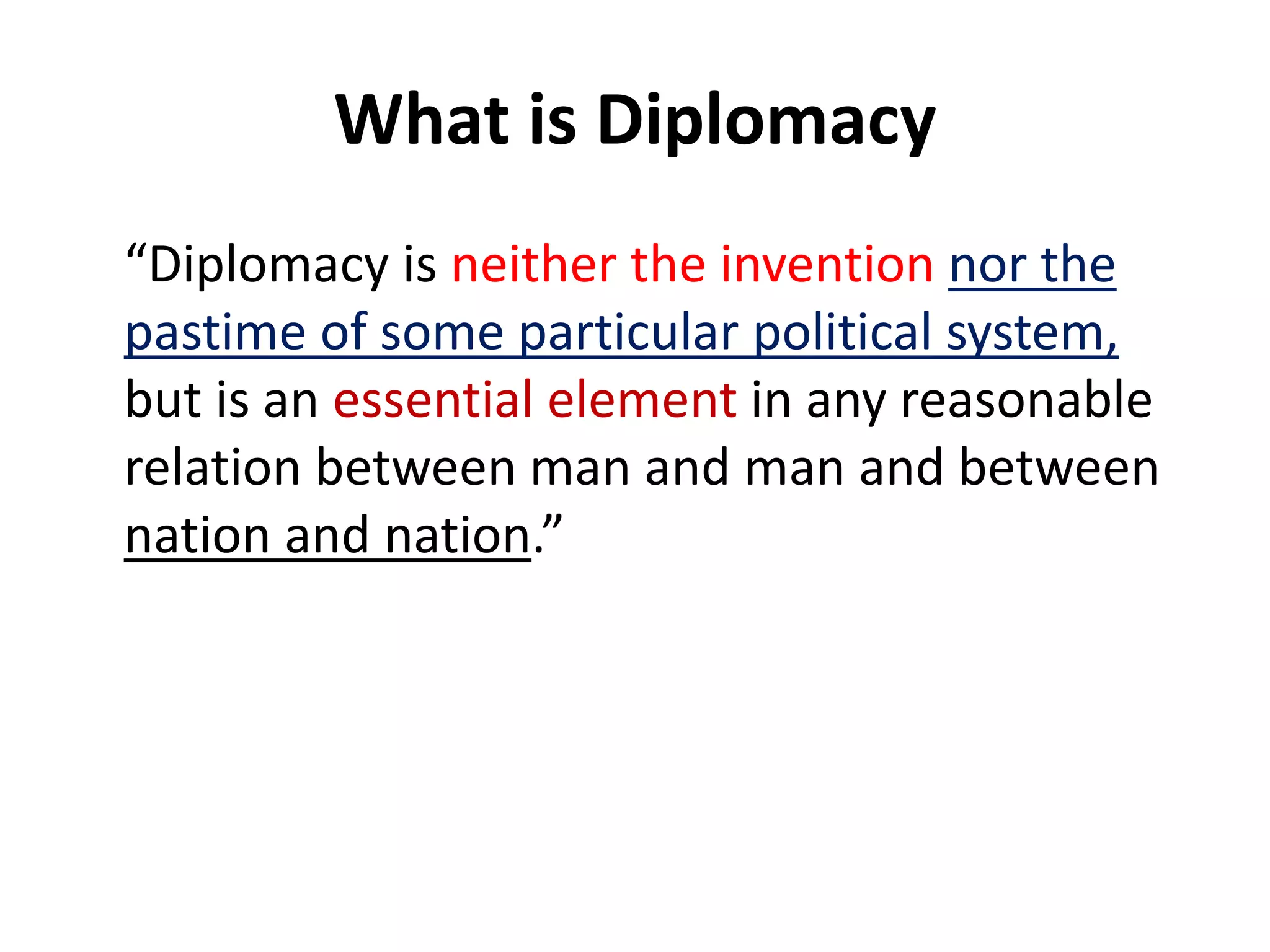 Diplomacy | PPTX