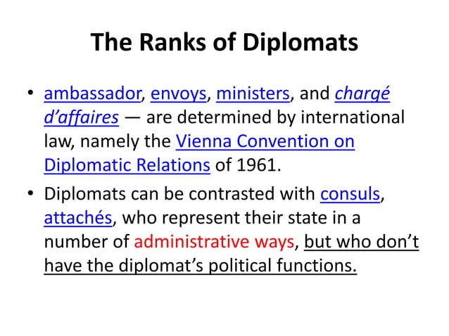 Diplomacy | PPTX | Political Issues & policy | Politics