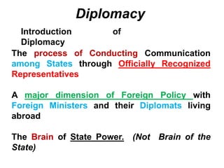Diplomacy | PPTX