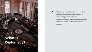 Features of diplomacy in interesting .pdf