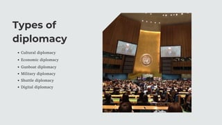 Features of diplomacy in interesting .pdf