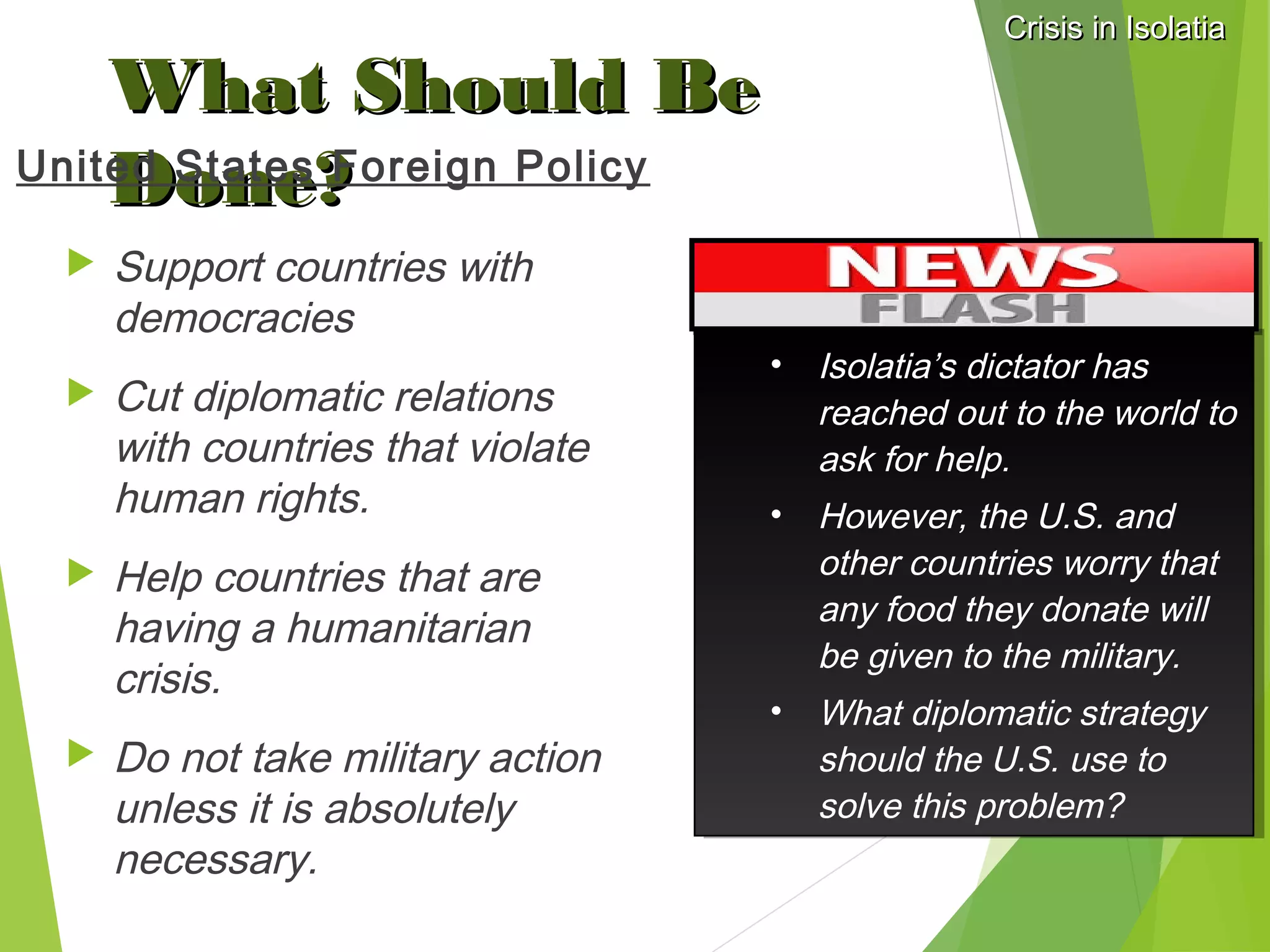 Diplomacy & Foreign Policy | PPT