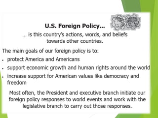Diplomacy & Foreign Policy | PPT