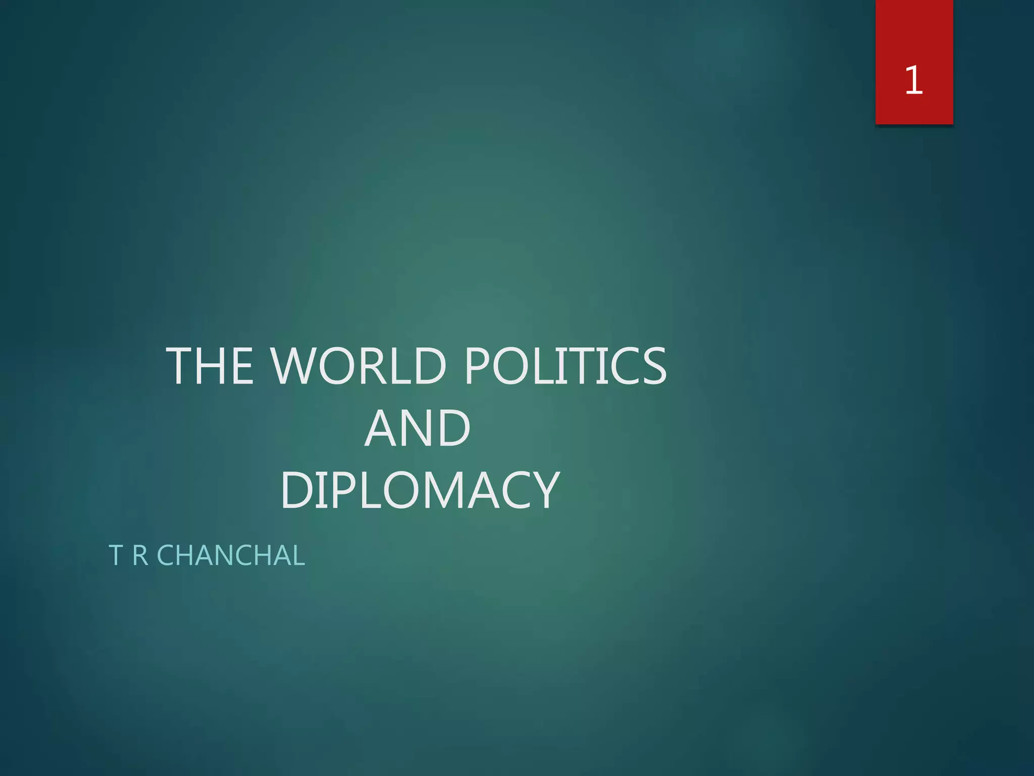 DIPLOMACY | PPTX