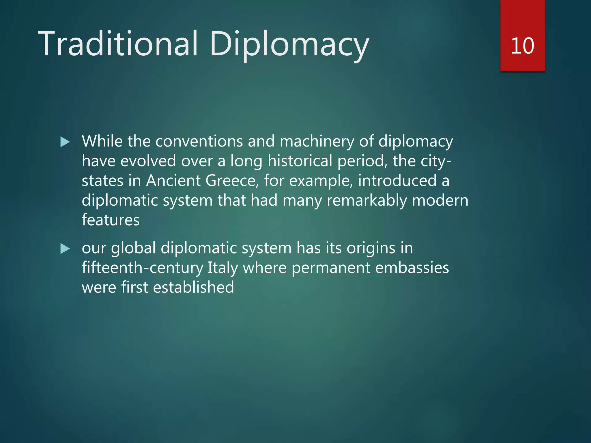 DIPLOMACY | PPTX