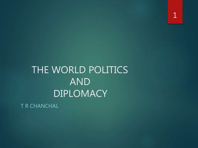 DIPLOMACY | PPTX