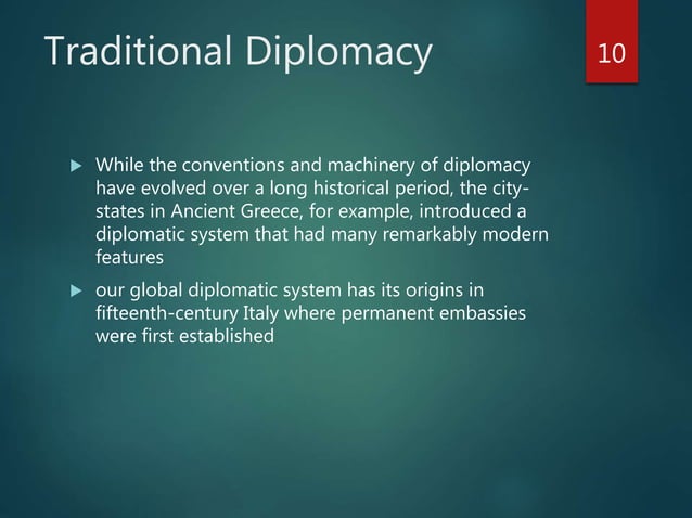 DIPLOMACY | PPTX