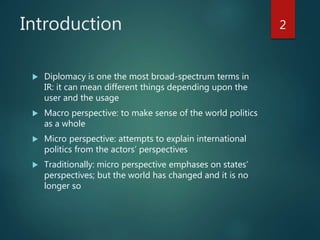 DIPLOMACY | PPTX