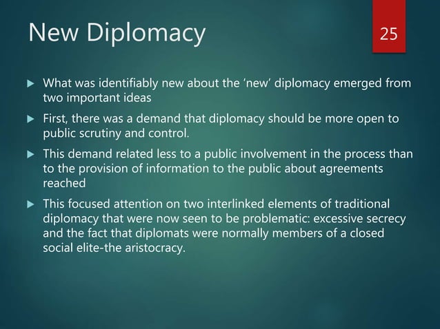 DIPLOMACY | PPTX