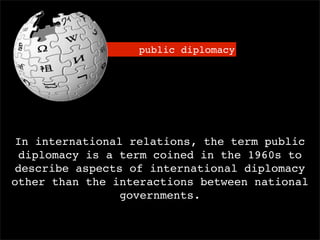 Diplomacy and Social Media | PDF