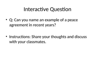 Diplomacy and Introduction a look into the | PPTX