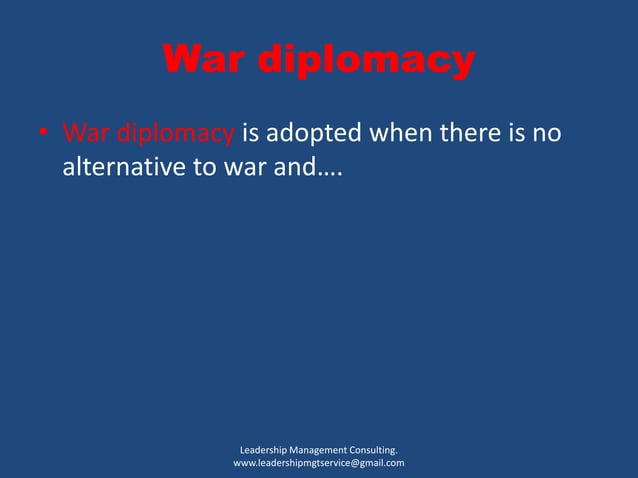 Diplomacy defined | PPTX