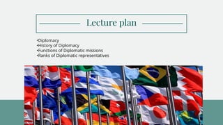 diplomacy_ranks of diplomacy_ functions of diplomacy | PDF