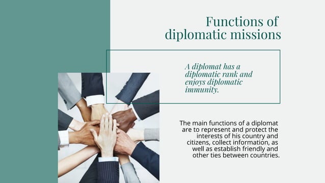 diplomacy_ranks of diplomacy_ functions of diplomacy | PPT