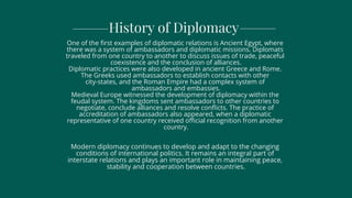 diplomacy_ranks of diplomacy_ functions of diplomacy | PDF