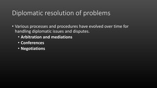 Diplomacy strategy | PPTX