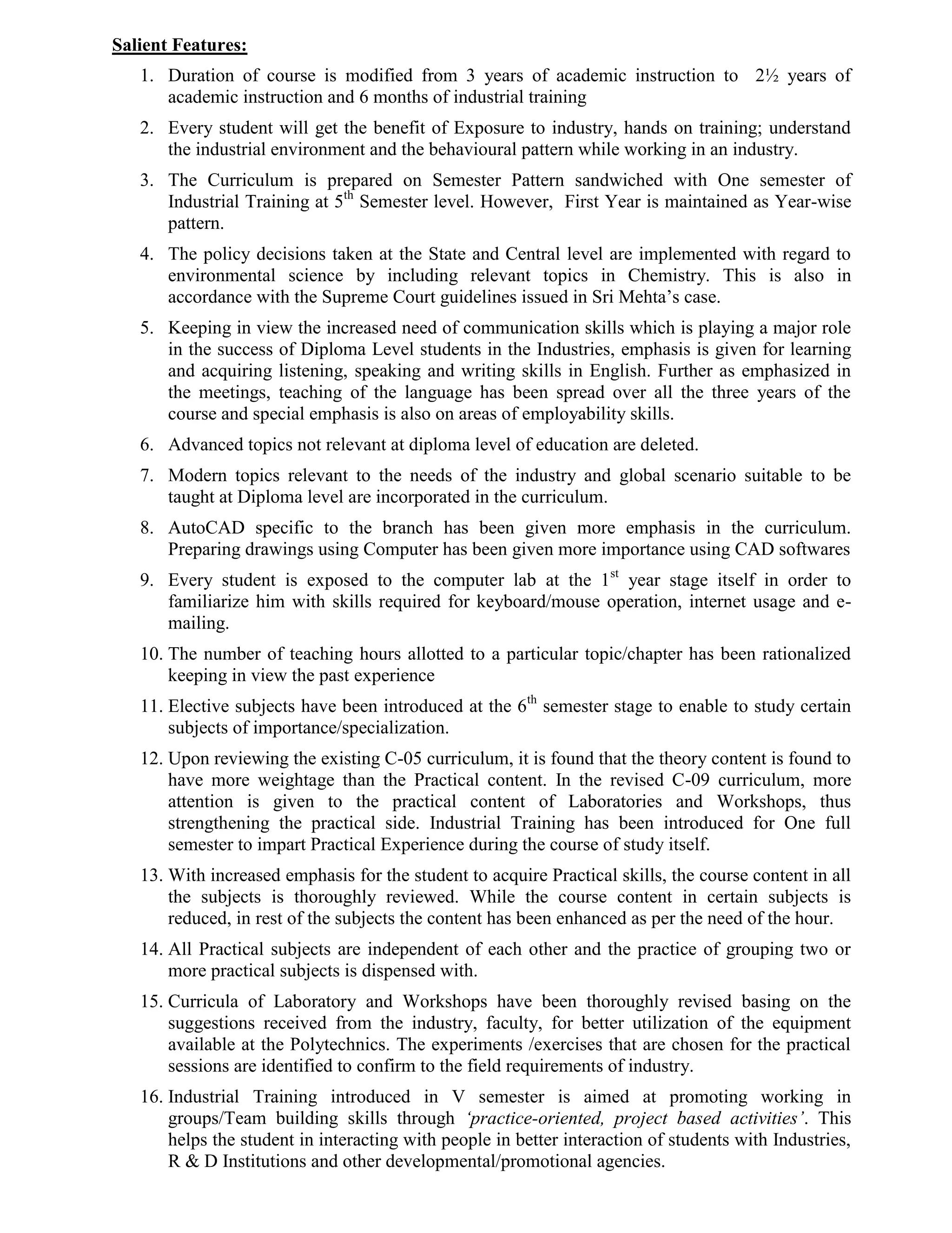 Diploma eee curriculum-09 | PDF