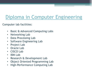 Diploma engineering courses at marwadi university | PPTX