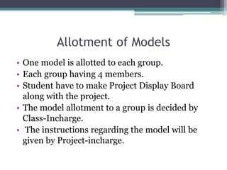 Diploma final year project | PPTX