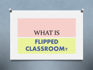 Diploma flipped classroom | PPTX