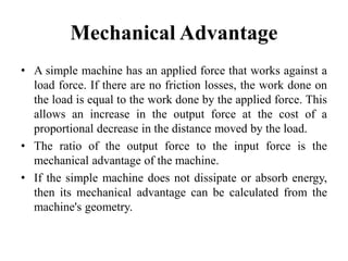 Diploma i em u v simple machines | PPTX