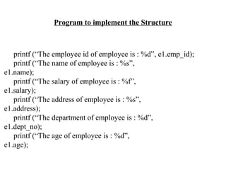 Diploma ii cfpc- u-5.3 pointer, structure ,union and intro to file handling | PPT