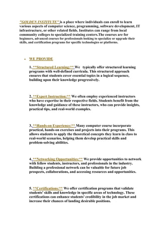 JION DIPLOMA IN COMPUTER APPLICATION COURSES | PDF | Programming Languages | Computing