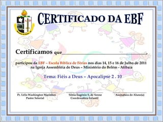 Diploma infantil 1 | PPS