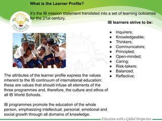 IB Diploma Information Session at EIS | PDF