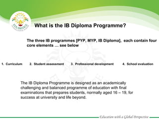 IB Diploma Information Session at EIS | PDF